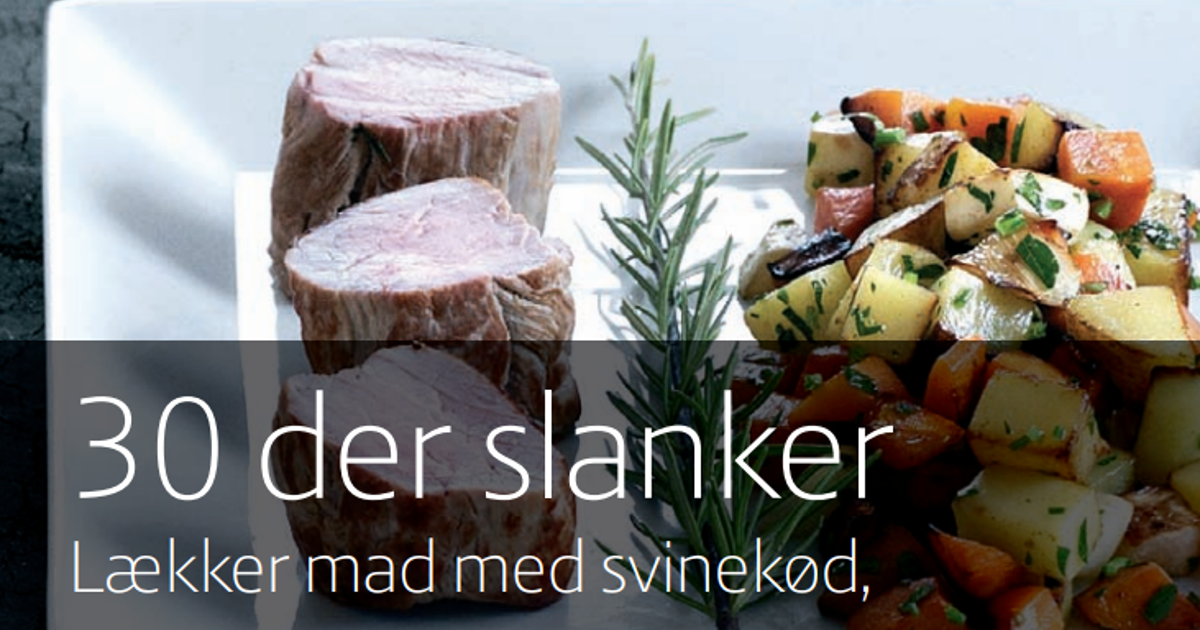 30 opskrifter der slanker. Find dem her på Ernæringsfokus.dk